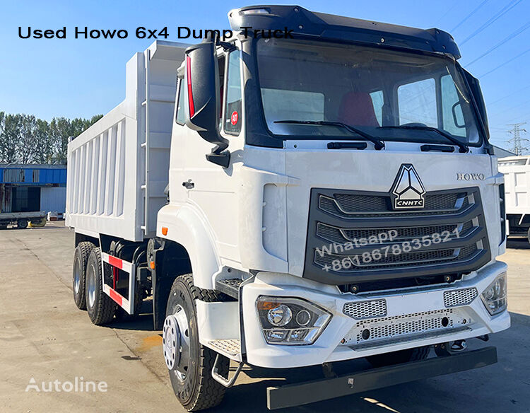 Howo Used Sinotruk Howo Dump Truck 6x4 10 Wheels for Sale kiper