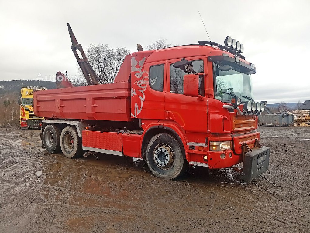 Scania P420 *6x2 *FULL SET OF SNOW EQUIPM. *MANUAL *Euro 5 kiper