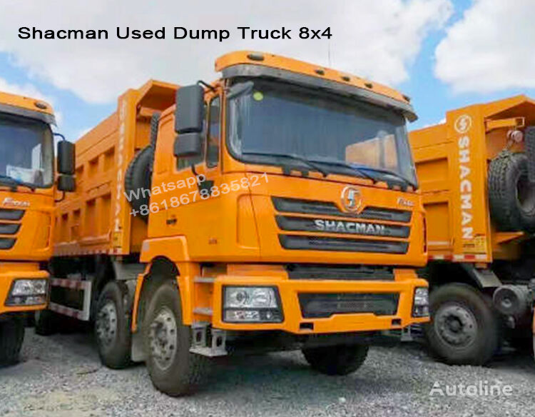 Shacman Used Refurbished 8x4 Tipper Truck for Sale kiper