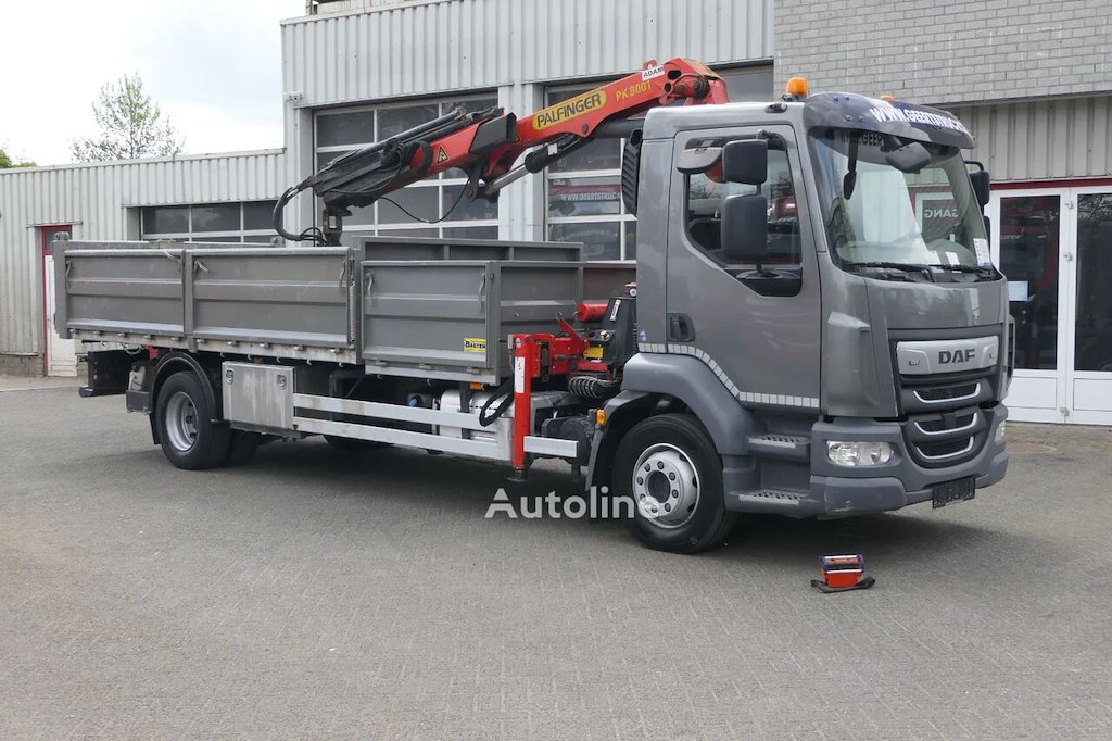 DAF LF 230 | Tipper & Crane | PALFINGER PK9001 | 92700Km | 2020 | 16 kiper