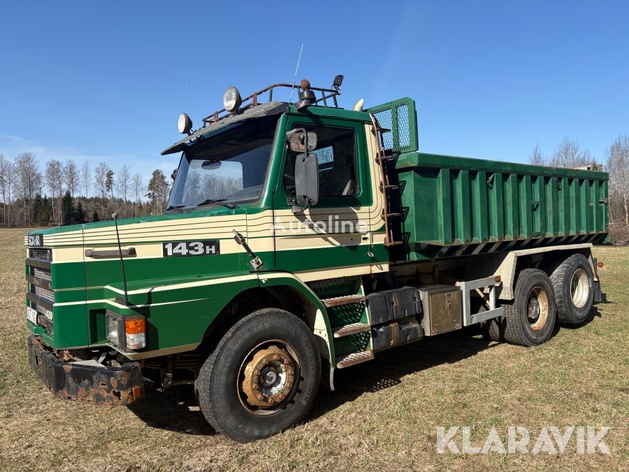 Prodaje se Scania T143HL kiper na aukciji