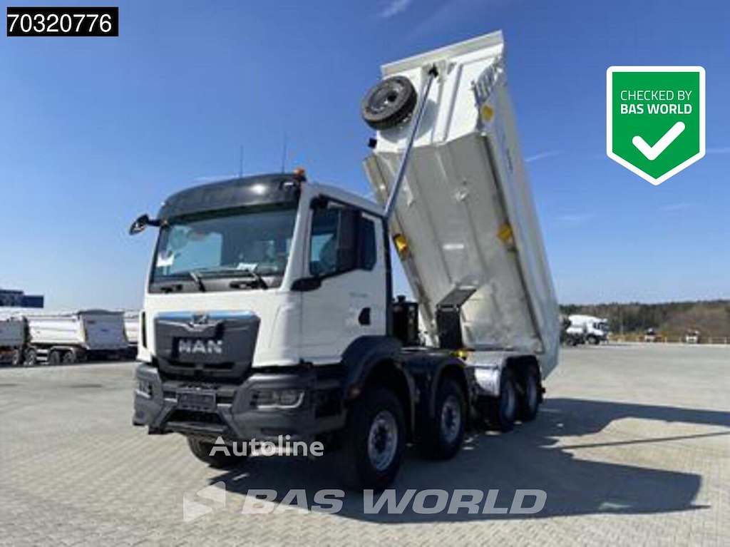 Novi MAN TGS 41.400 TGS 8X4 NEW! 21m3 tipper Steelsuspension Big-Axle Man kiper