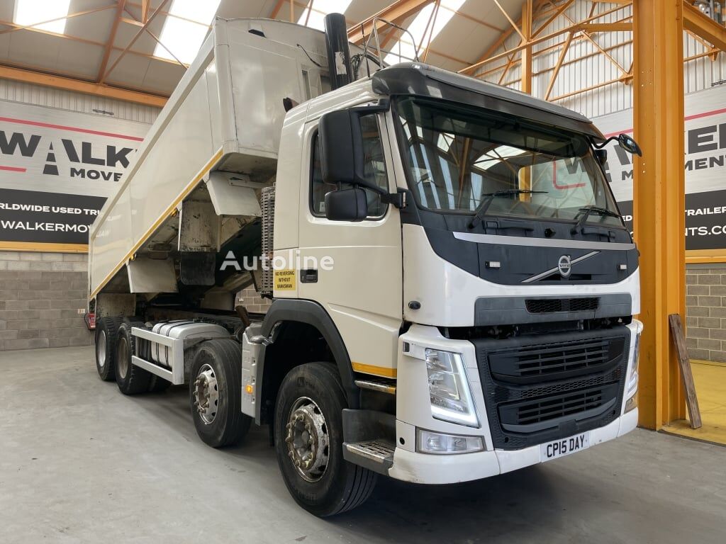 Volvo FM 370 *EURO 6* 8X4 ALUMINIUM INSULATED TIPPER – 2015 – CP15 DAY kiper