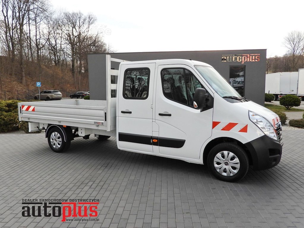 Opel MOVANO STAKE BODY DOUBLE CABIN DOKA 7 SEATS CRUISE CONTROL AIR C kamion s ravnom platformom < 3.5t