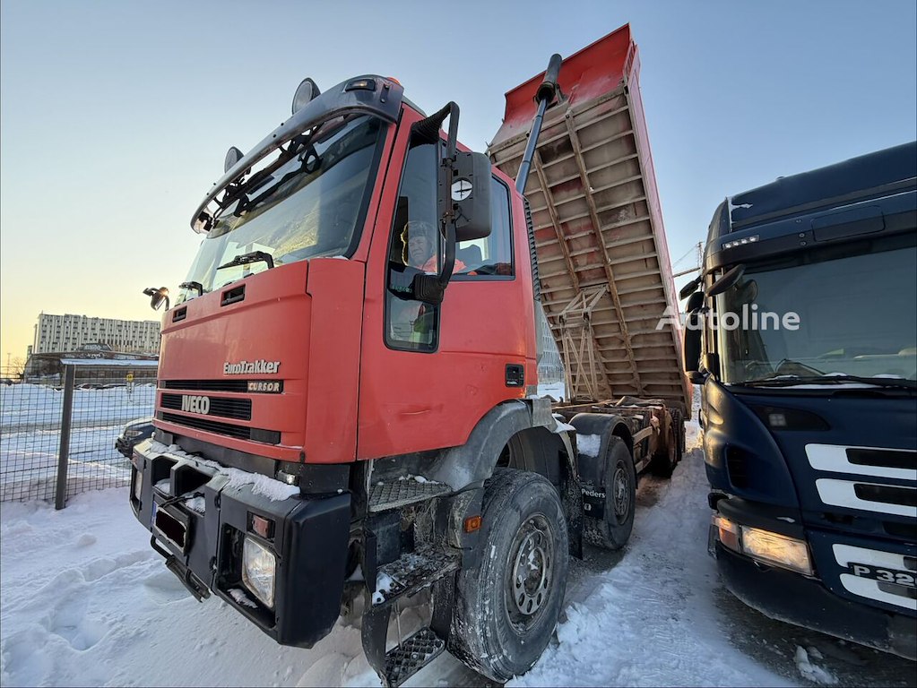 IVECO Eurotrakker 380 8x4 chassi 10 mm kiper