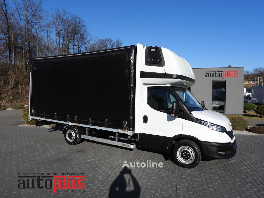 IVECO DAILY 35S18 TARPAULIN 10 PALLETS WEBASTO CRUISE CONTROL LED LIGH kamion s ceradom < 3.5t