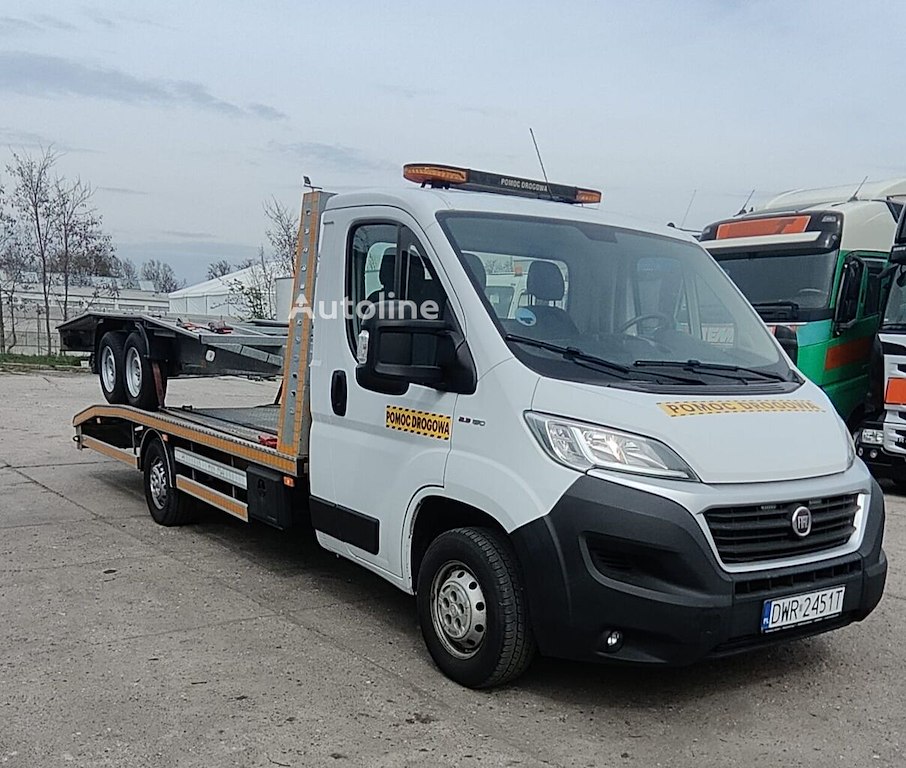 Fiat Ducato + trailer BORO šlep auto < 3.5t