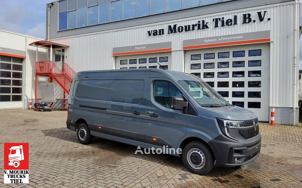 Renault Master 170.35 L3H2 - V-21-LFG - GESLOTEN - URBAN GRIJS - EURO 6 minibus furgon