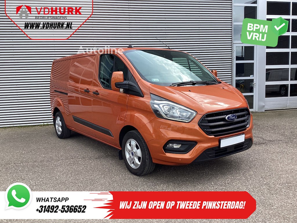 Ford Transit Custom 2.0 TDCI 170 pk Aut. L2 Frontlip/ Spoiler/ Sidbar minibus furgon