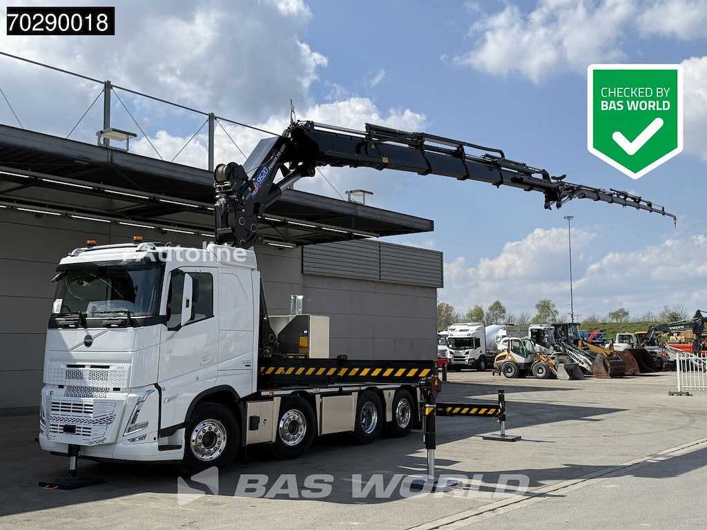 Novi Volvo FH 500 8X2 NEW! HMF9520 K6 + JIB K6 Crane Kran Winch Fifth wheel kamion s ravnom platformom