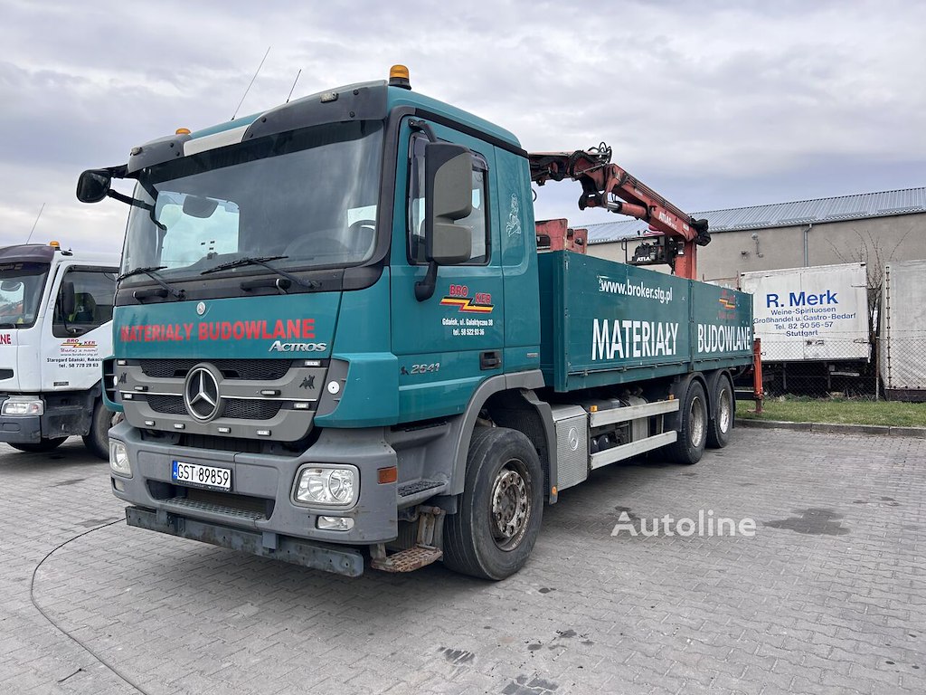 Mercedes-Benz Actros 2641 kamion s ravnom platformom