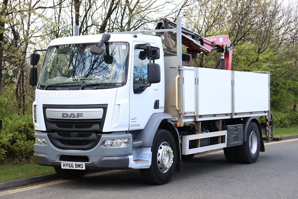 DAF LF 220 kamion s ravnom platformom