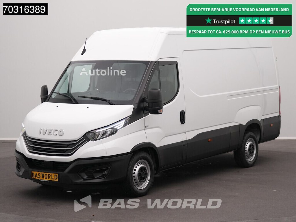 IVECO Daily 35S18 3.0L Automaat 180PK L2H2 3,5t Trekhaak LED Airco Nav laki furgon