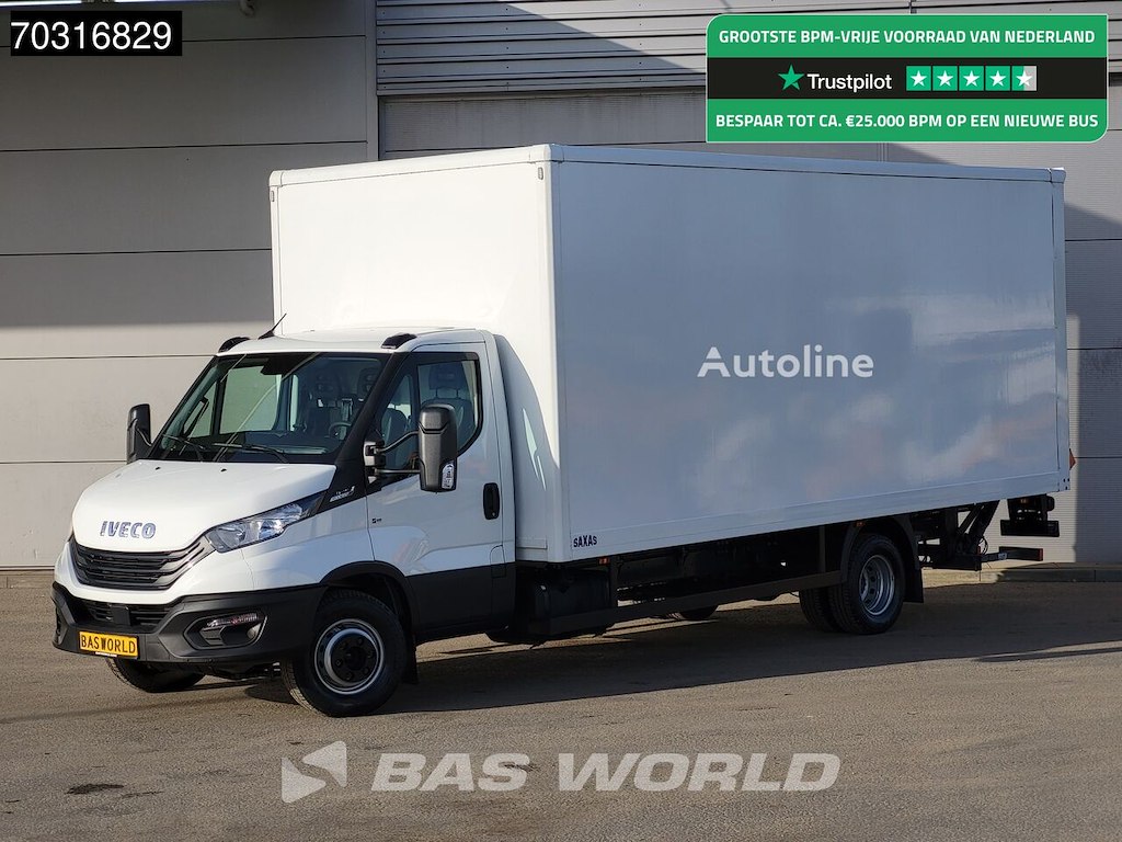 IVECO Daily 72C18 3.0L Automaat 1000KG Laadklep Luchtvering 180PK Dubb kamion furgon