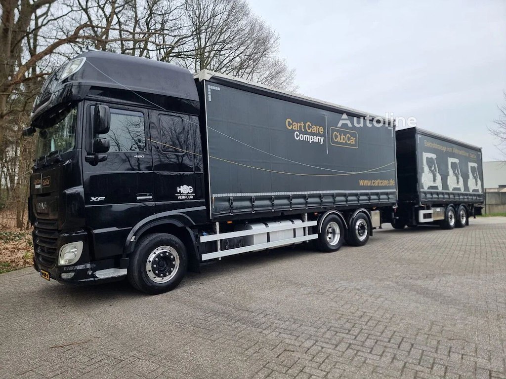 DAF XF 480 Doorlaadsysteem kamion furgon