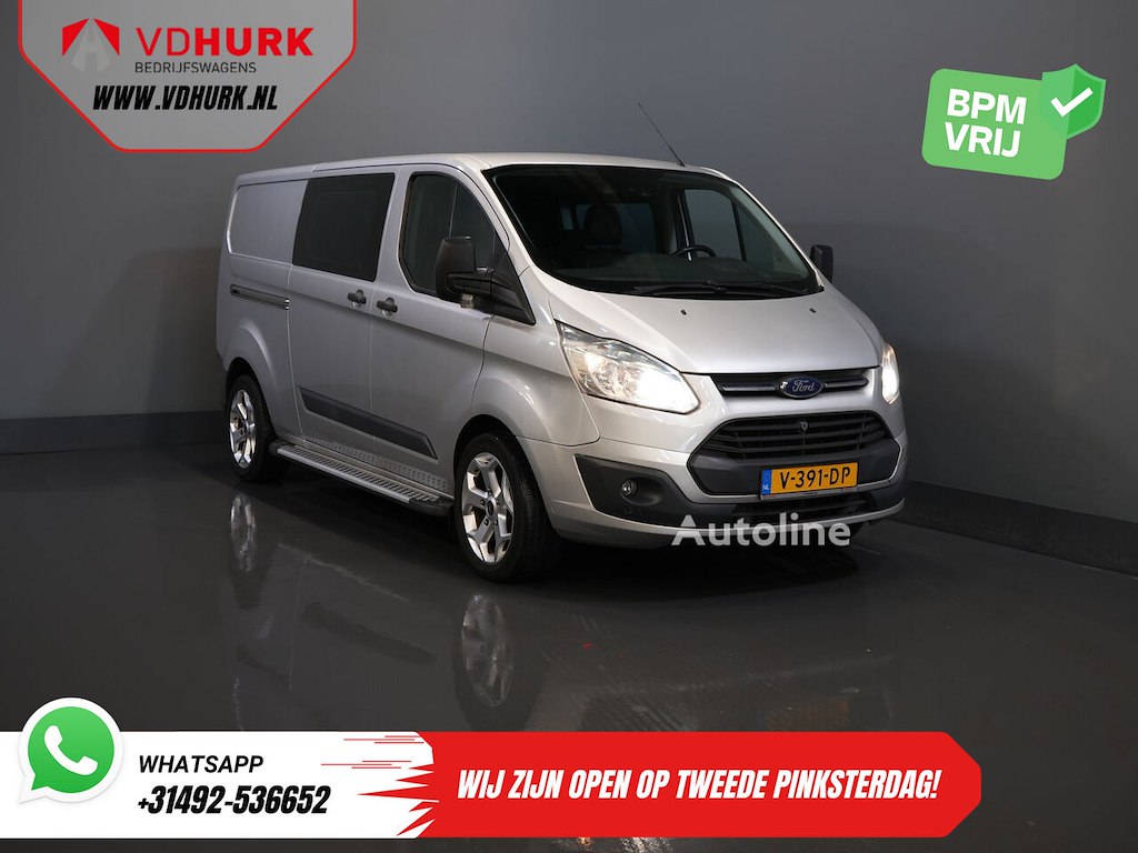 Ford Transit Custom 2.2 TDCI Trend DC Dubbel Cabine L2 NL Auto/ Leder kombi minibus