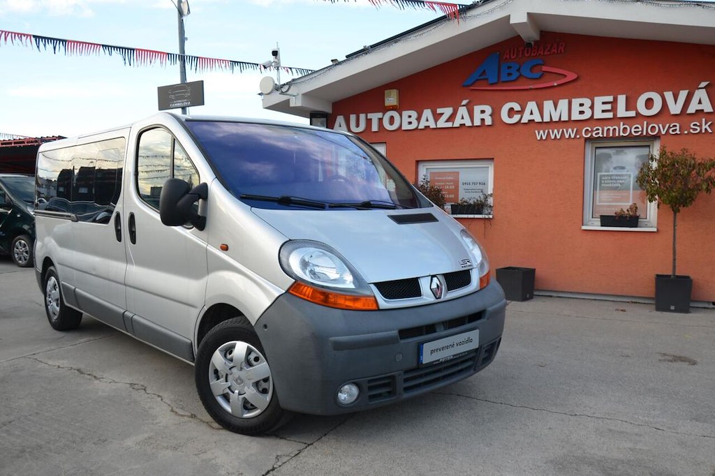 Renault Trafic Minibus 2,5 DCi M6, 99KW 5- miestne kombi minibus
