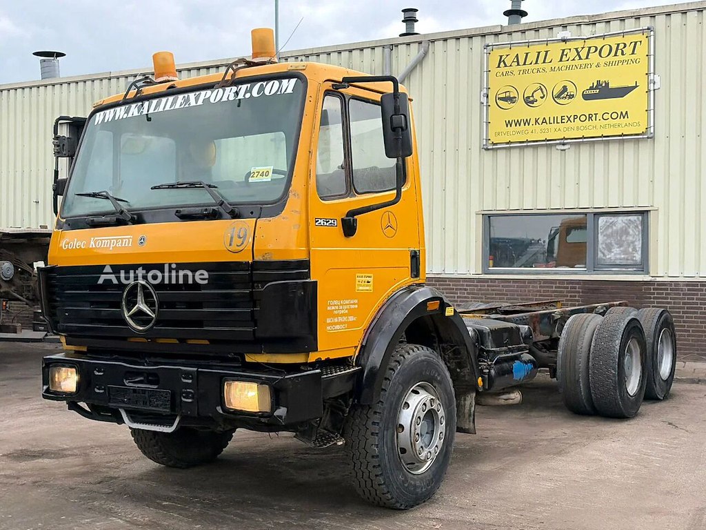 Mercedes-Benz SK 2629 V8 Chassis Cabine 6x4 Full Steel Suspension Manual Gearb kamion šasija