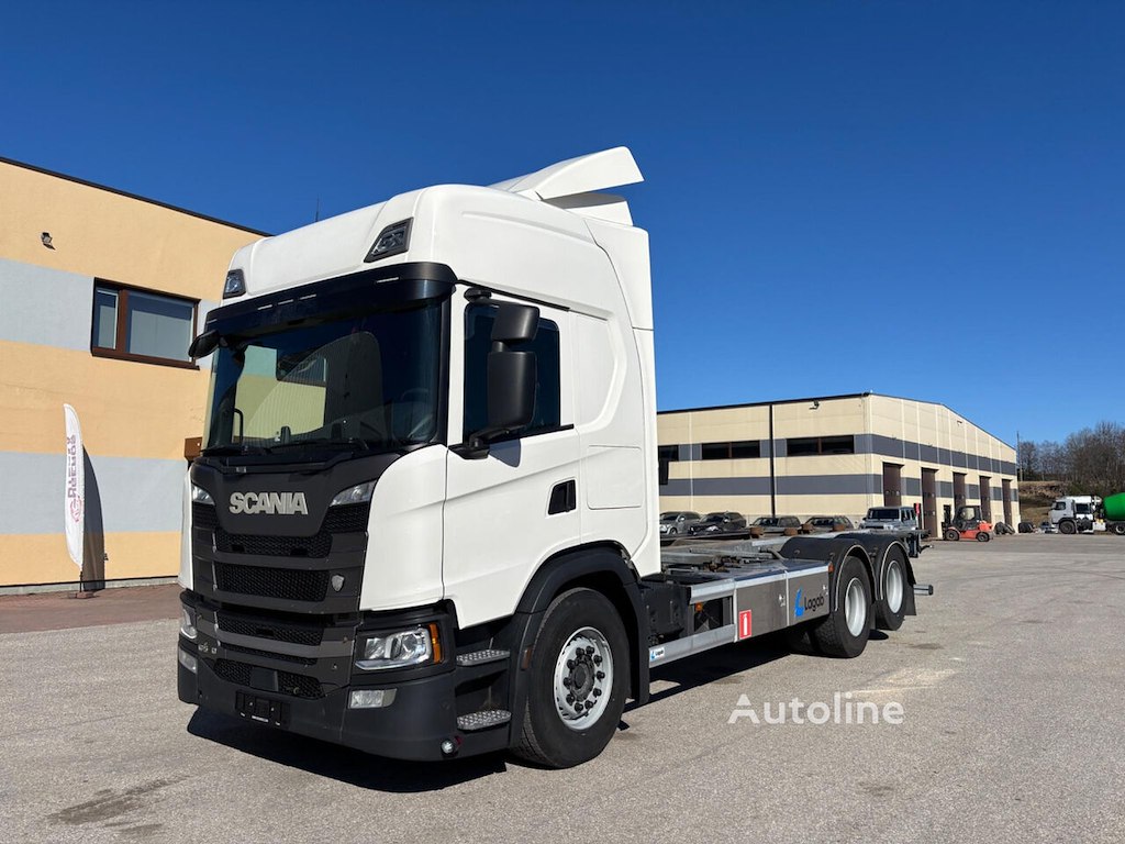 Scania G500 6x2 EURO6 + RETARDER + BDF CHASSIS 7100mm kamion šasija