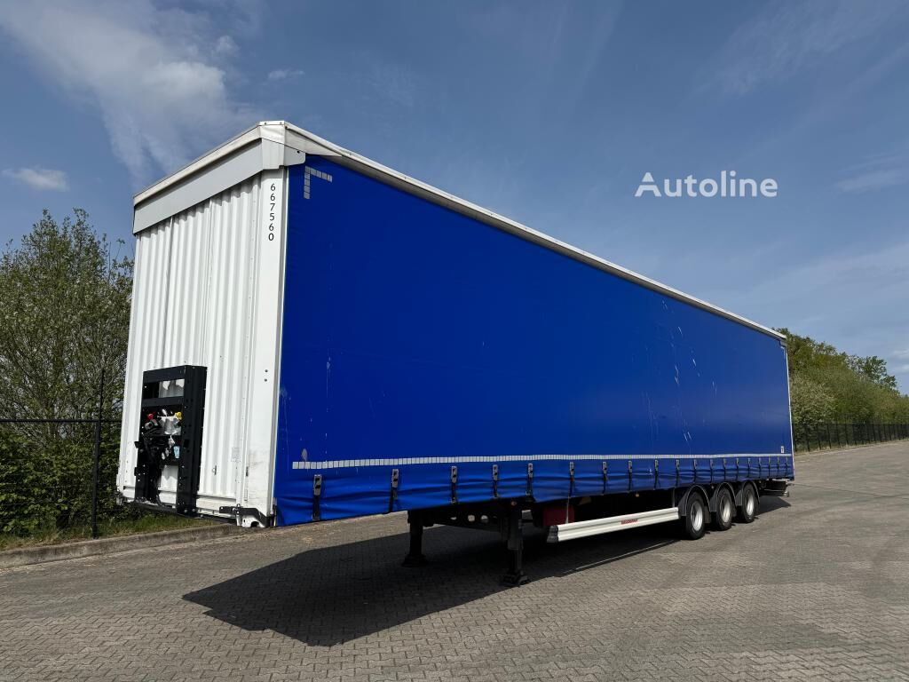 Kässbohrer FAHRZEUGWERKE GMBH Trailer Curtainsider Air Freight Mega poluprikolica sa kliznom ceradom (667560)