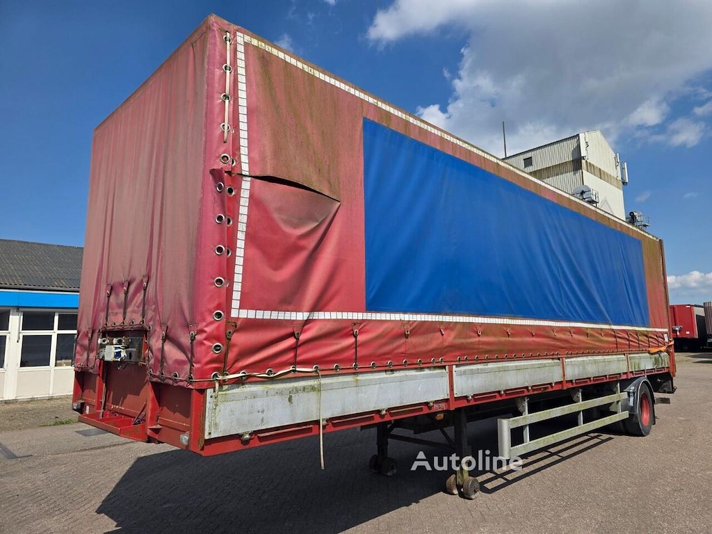 Pacton SAF Pacton 1-axle city curtain-sided semi-trailer - SAF steering poluprikolica sa kliznom ceradom