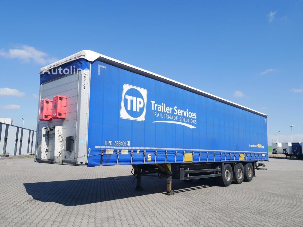 Schmitz Cargobull Trailer Curtainsider Sliding Roof Straight poluprikolica sa kliznom ceradom