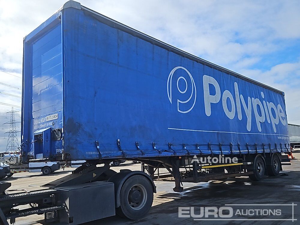 Prodaje se Montracon Twin Axle Curtainsider Trailer poluprikolicu sa kliznom ceradom na aukciji