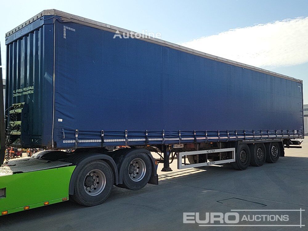 Prodaje se Krone 2013 Krone Ti Axle Curtainsider Trailer poluprikolicu sa kliznom ceradom na aukciji