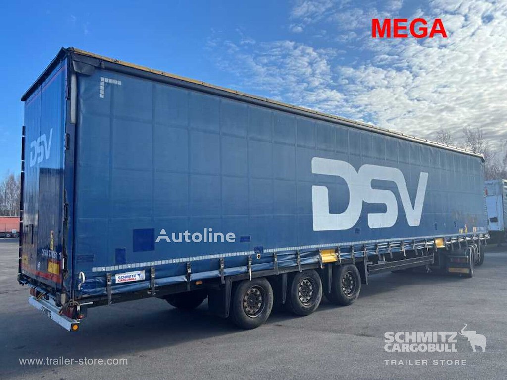 Schmitz Cargobull Curtainsider Mega poluprikolica sa kliznom ceradom