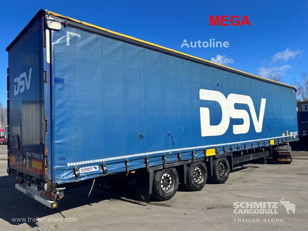 Schmitz Cargobull Curtainsider Mega poluprikolica sa kliznom ceradom