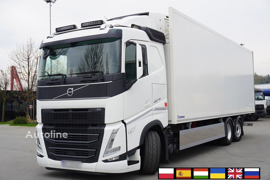 Volvo FH 460 / Krone refrigerator 23 EPAL! / Carrier Supra 1150 MT Sil kamion hladnjača