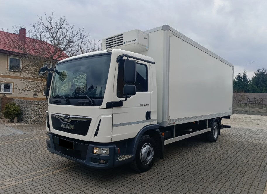 MAN TGL 10.180 refrigerated truck+Tail lift kamion hladnjača