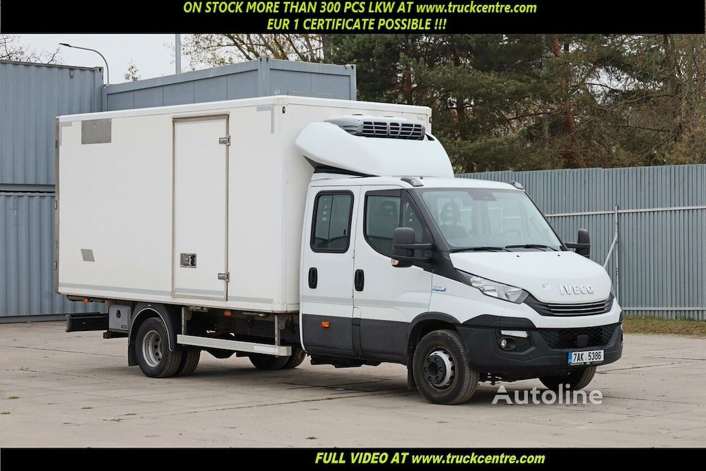 IVECO DAILY 70C18, EURO 6, FIXED TRAILER COUPLING kamion hladnjača