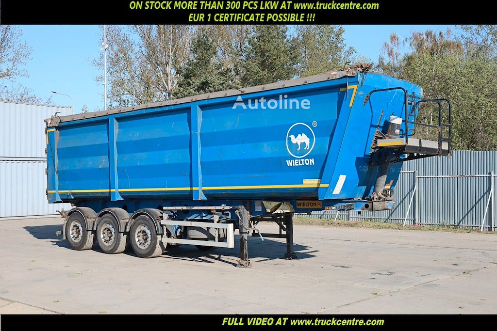 Schwarzmüller NW-3, 42 TONS,HARDOX,51 m3,LIFT AXLE,SAF AXLES poluprikolica kipera