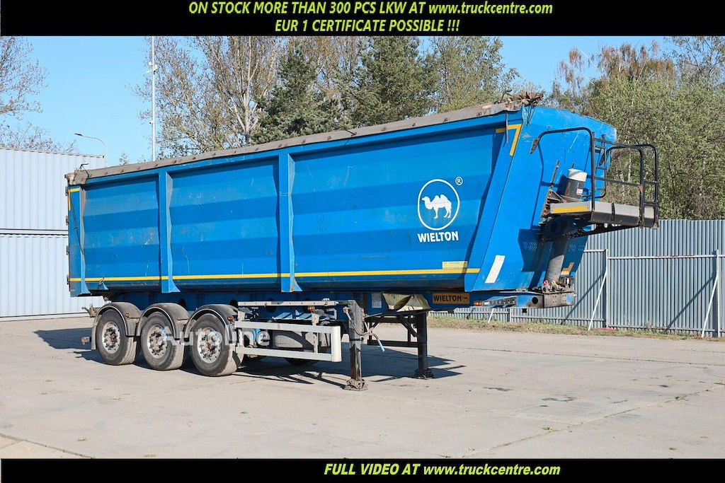 Schmitz Cargobull NW-3, 42 TONS,HARDOX,51 m3,LIFT AXLE,SAF AXLES poluprikolica kipera