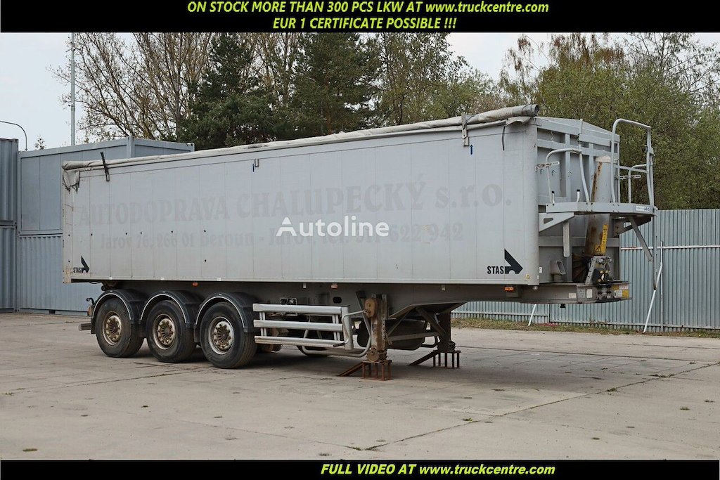 Schmitz Cargobull S300CX,45 m3,39 TONS,ALUMINIUM,FRONT LIFT AXLE poluprikolica kipera