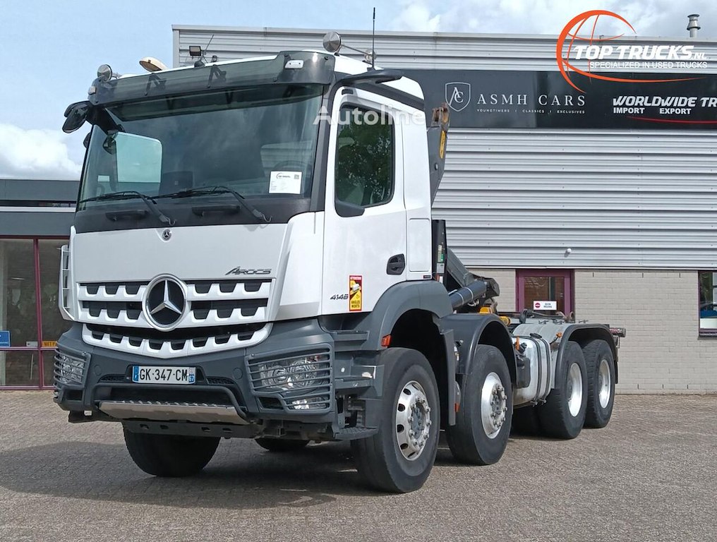 Mercedes-Benz Arocs 4146 8x4 Palfinger 24t. Hooklift, Hooklift, Abrolkipper - kamion rol kiper