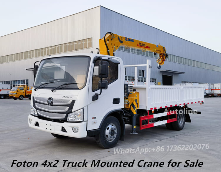 Novi Foton New Foton 4x2 Truck Mounted Crane for Sale kamion rol kiper