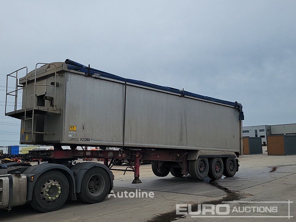 Prodaje se Weightlifter Tri Axle Bulk Tipping Trailer, Front Lift Axle, Easy Sheet poluprikolicu kipera na aukciji