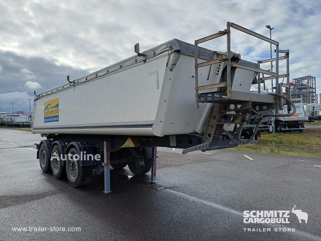 Schmitz Cargobull Tipper Alu-square sided body 24mÂ³ poluprikolica kipera