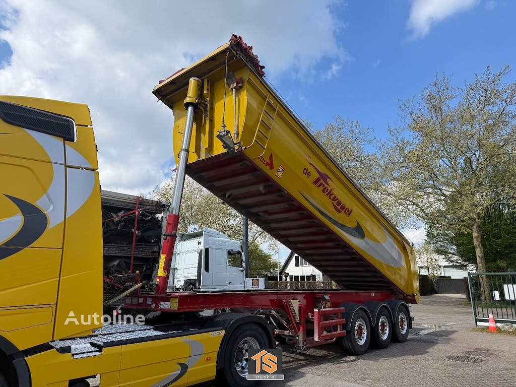 Stas S300CX 30M3 - ALU/ALU - SUPER KIPPER/TIPPER - BELGIUM TUV 10/26 poluprikolica kipera