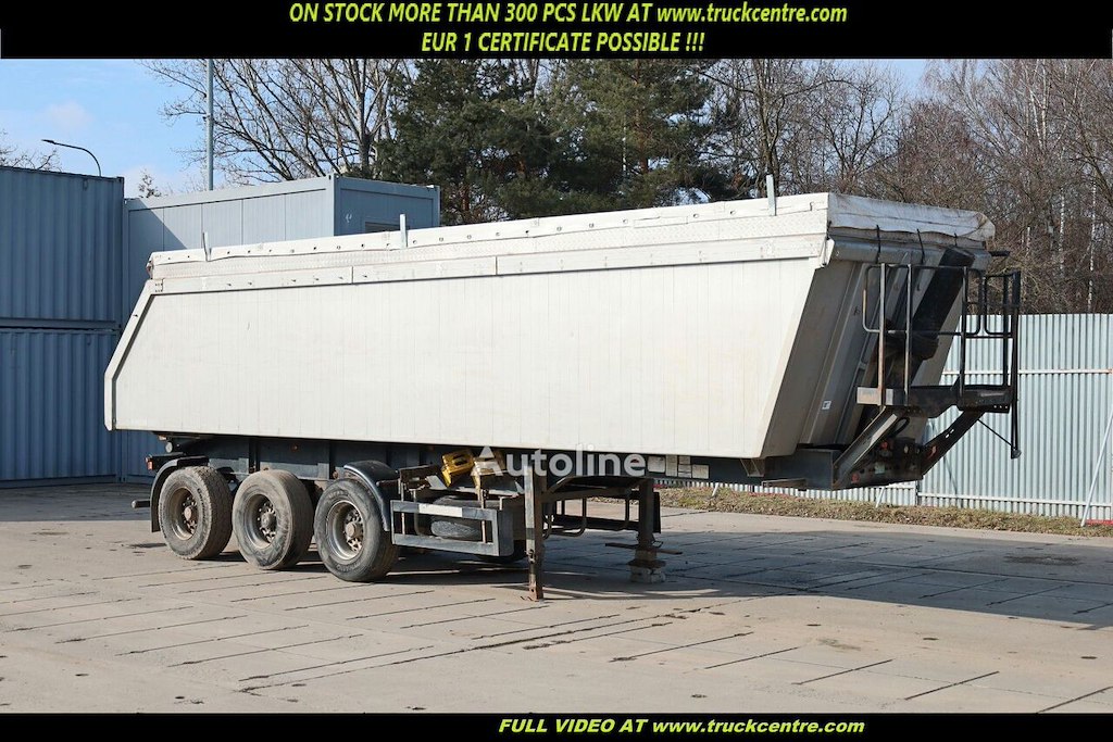 Schmitz Cargobull KIS 3/E, 43 m3, LIFTING AXLE, TARPAULIN poluprikolica kipera