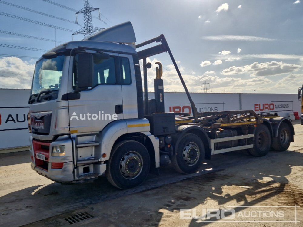 Prodaje se MAN TGS 32.400 rol kiper sa kukom na aukciji