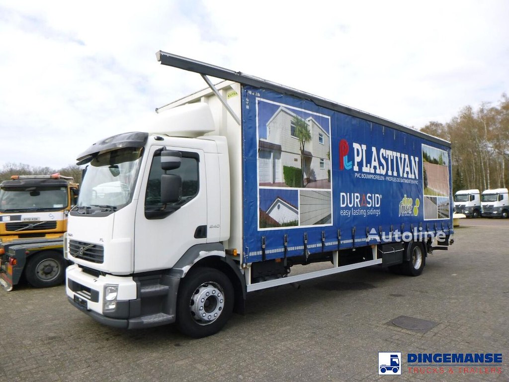 Volvo FL 240 4x2 curtain sider kamion sa klizna zavesa cerada