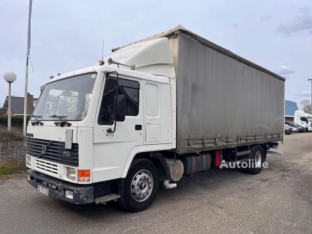Volvo FL 7 FULL STEEL SPRING + MECHANIC FUEL PUMP + MANUAL GEARBOX kamion sa klizna zavesa cerada