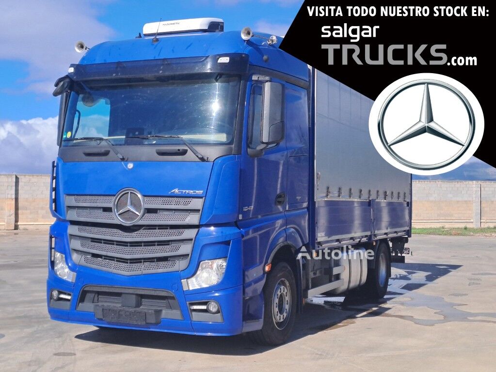 IVECO ACTROS 1843LS kamion sa klizna zavesa cerada