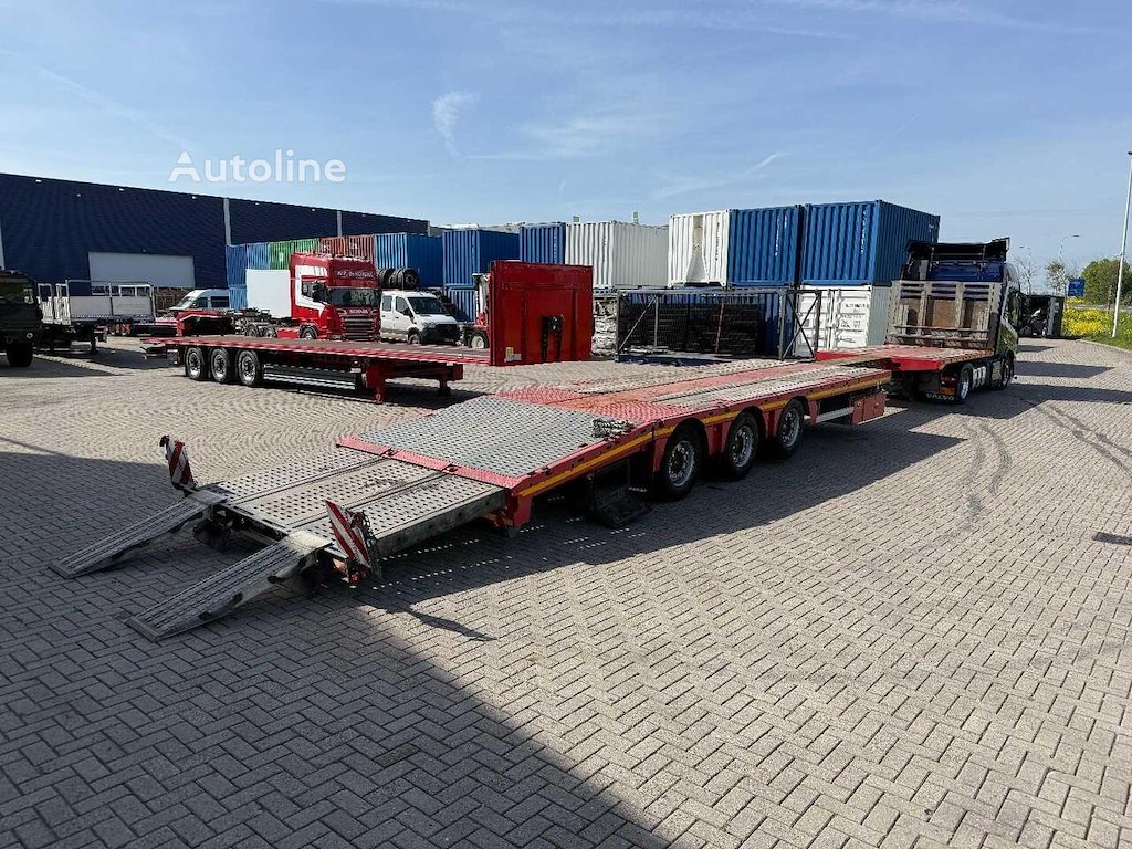 MAX Trailer F-S43-1AAF Faymonville, Mega, extendable, hydraulic rear poluprikolica sa niskom platformom