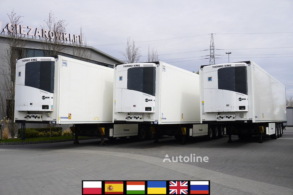 Krone refrigerated semi-trailer / 2000 MTH! / ATP 01/2028 / Thermoking poluprikolica hladnjača