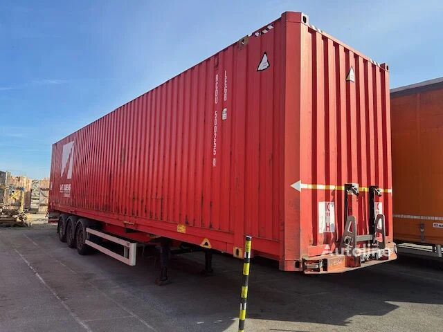 LAG O-3-CC 45 ft met container /avec container poluprikolica za prevoz kontejnera