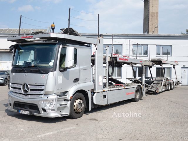 Mercedes-Benz Actros 1843 Metago / Supertrans autotransporter + prikolica autotransportera